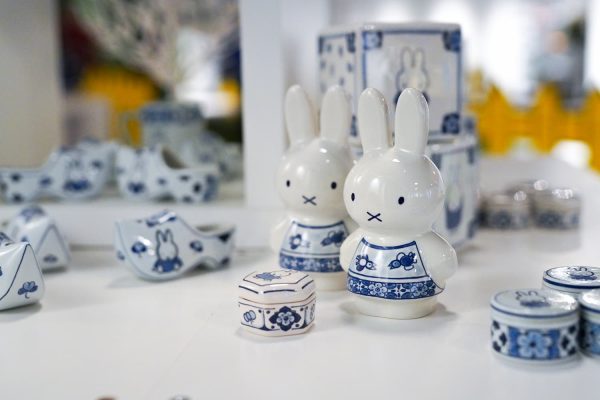 Royal Delft x Miffy – modern Delft Blue products