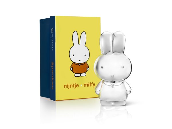 miffy silver money box | only at miffytown