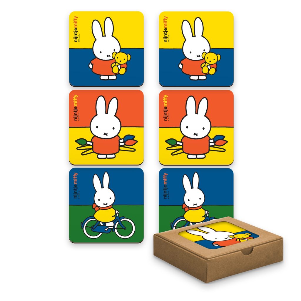 miffy coasters | available in different colors | miffytown