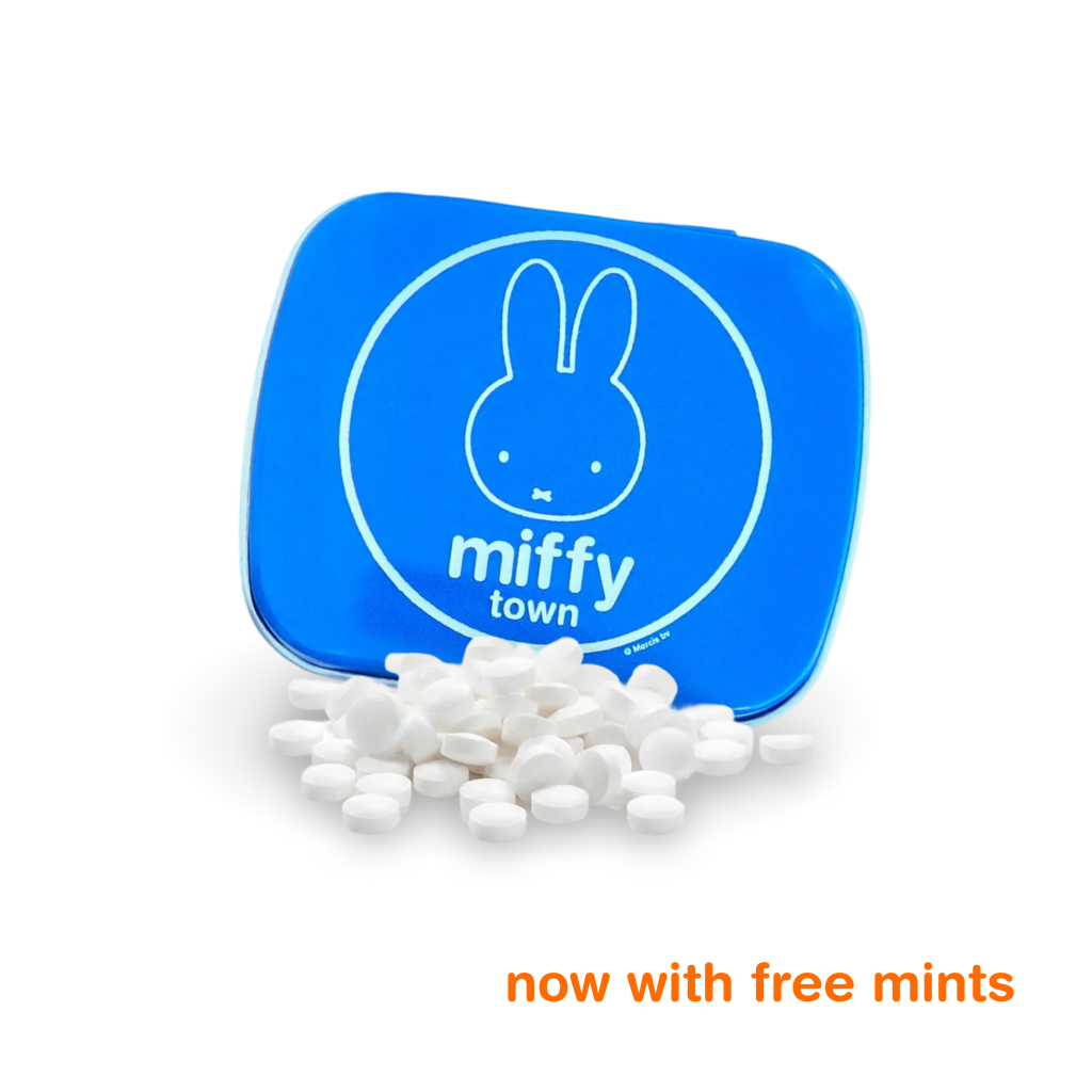 miffy town mint tin blue | only at miffytown