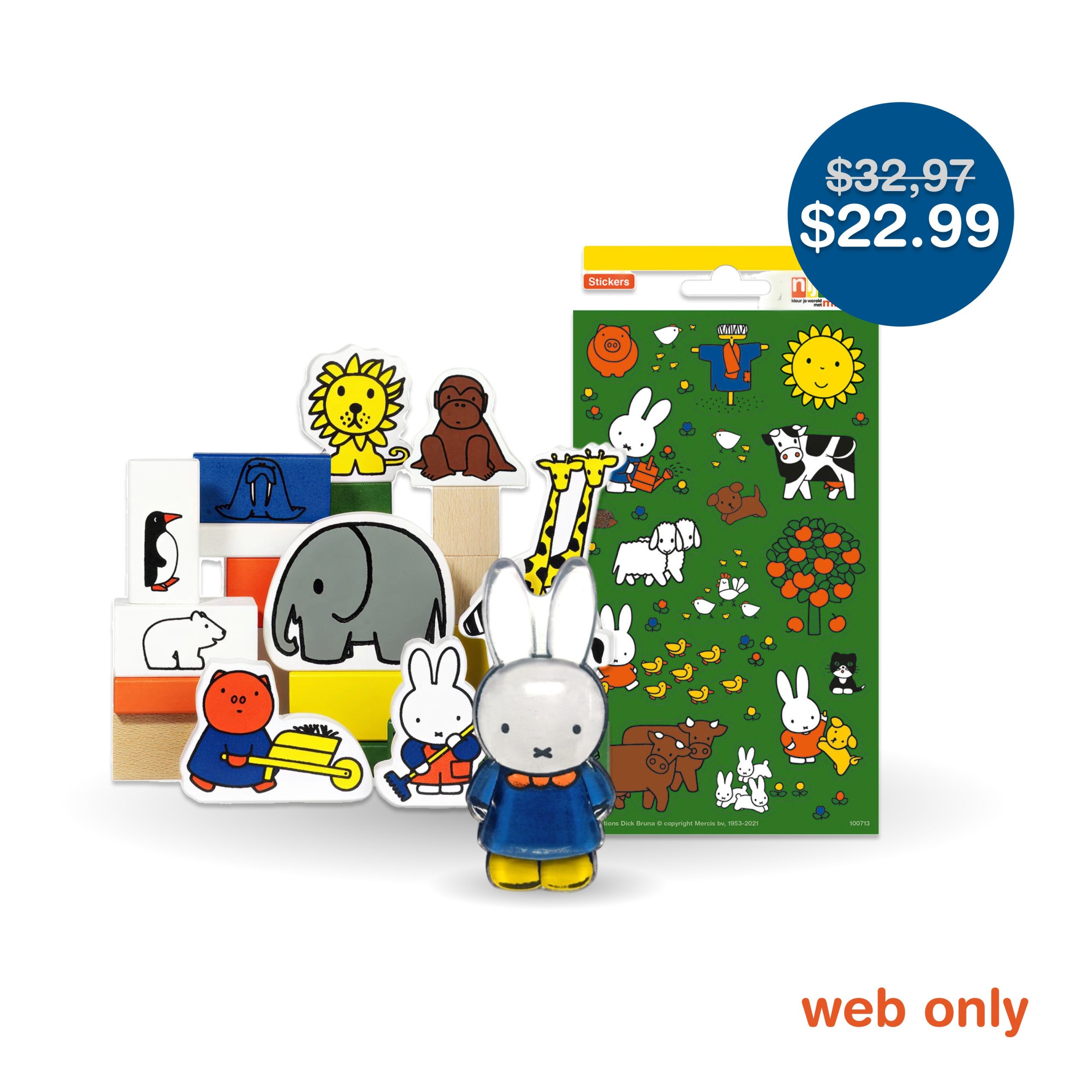 miffy's farm friends - bundle | only at miffytown